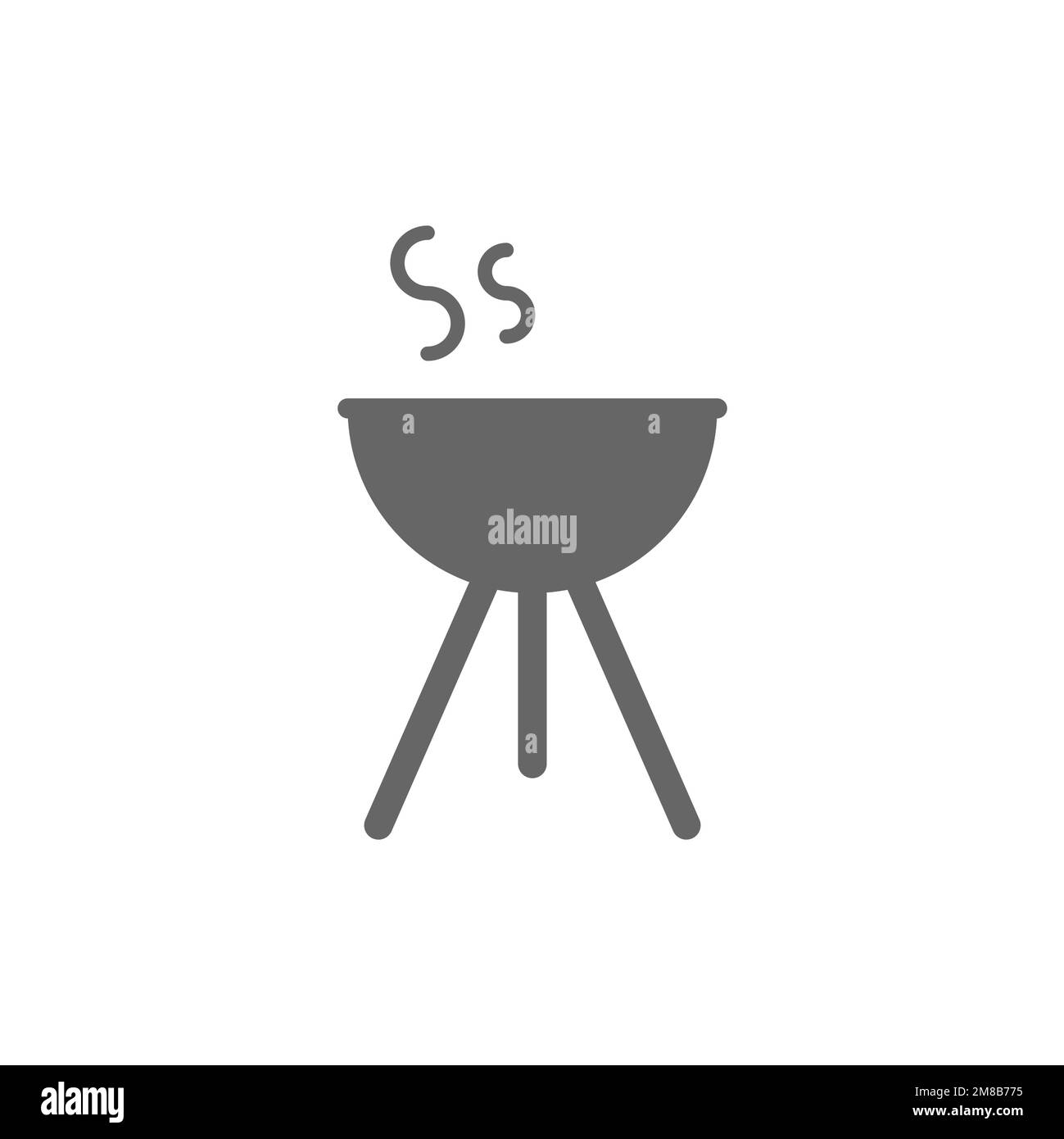Brazier icon, graphics resource template, vector illustration Stock ...