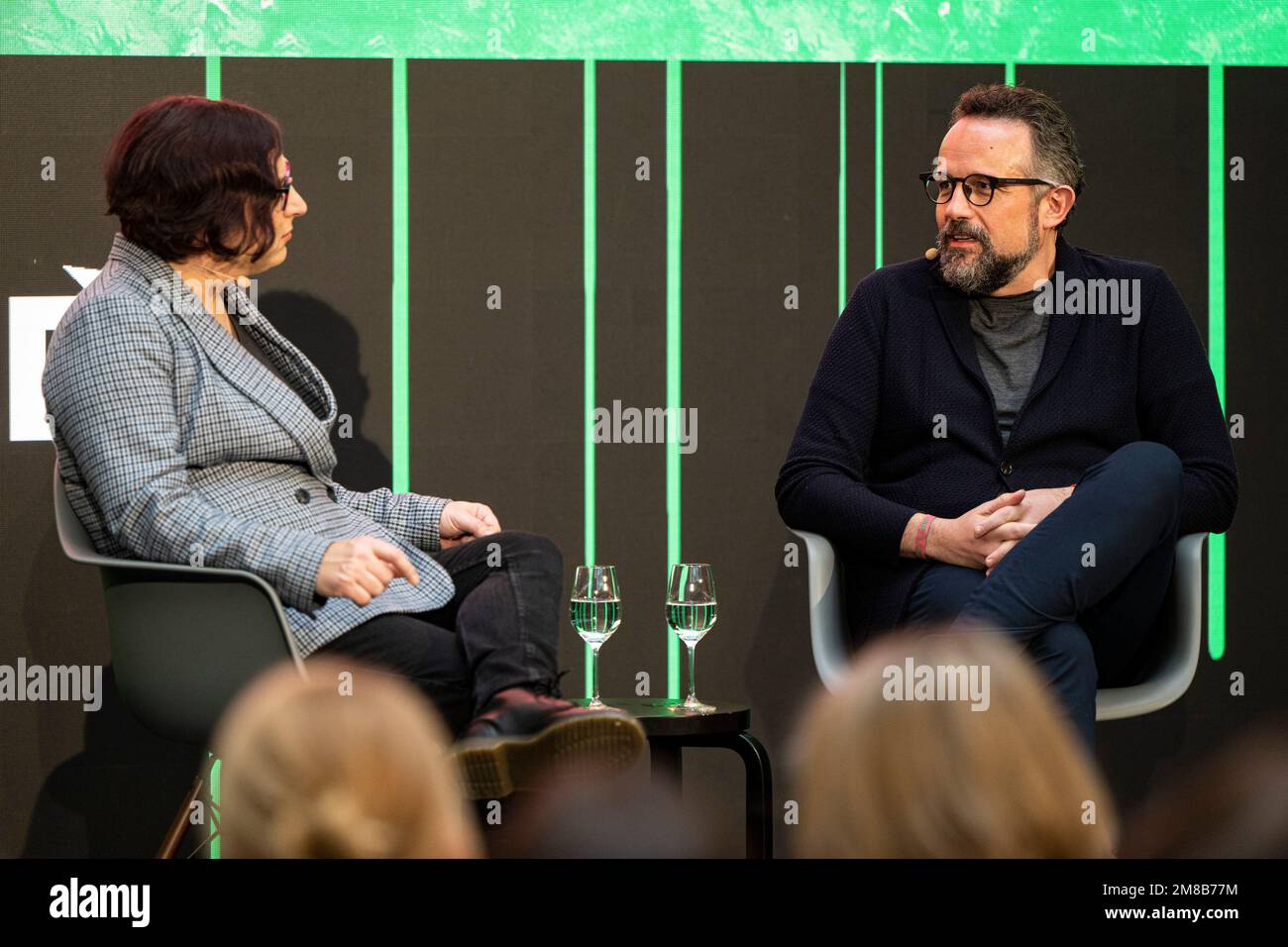 Munich, Germany. 13th Jan, 2023. Phil Libin, CEO of mmhmm, in ...