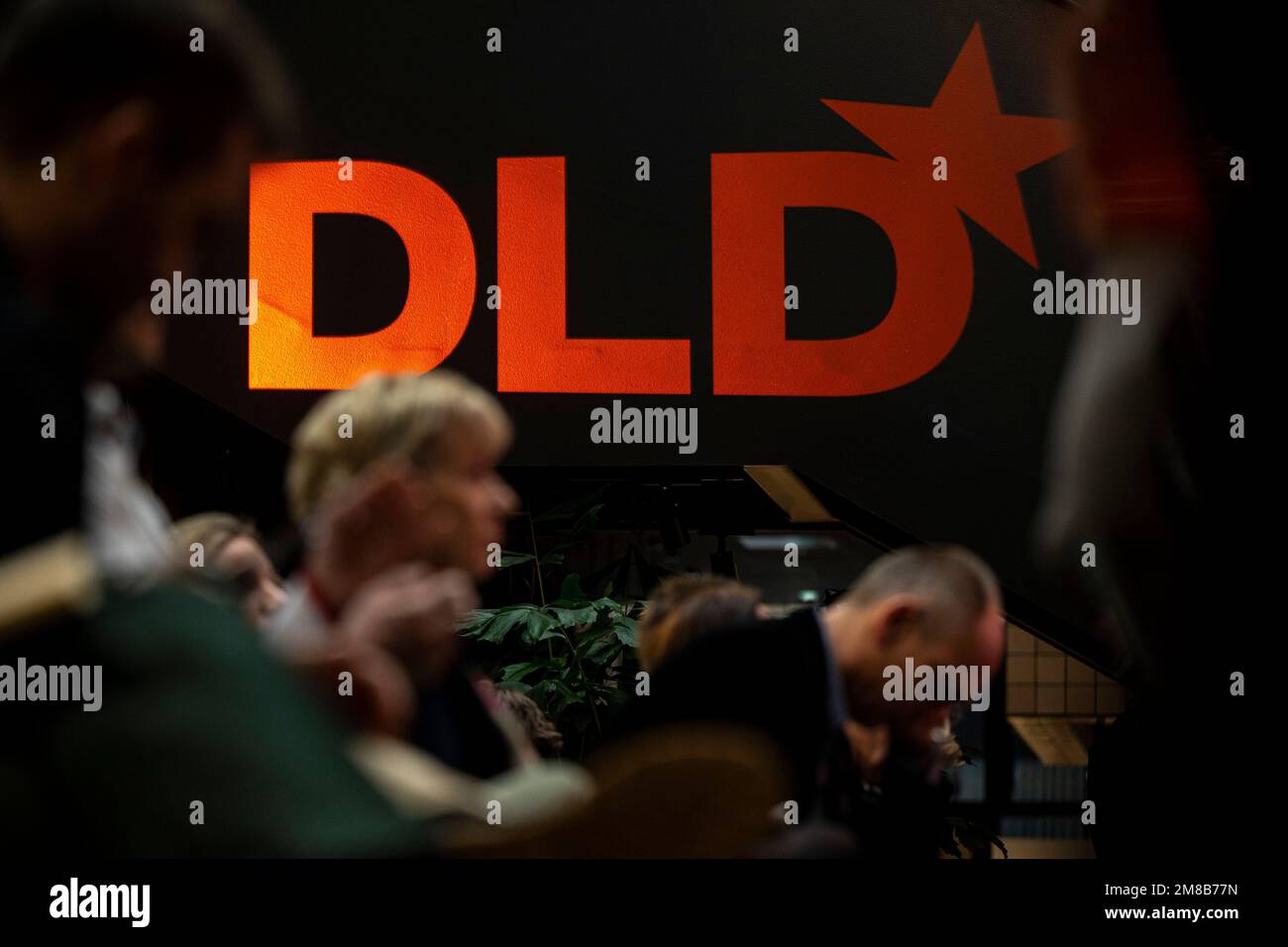 Munich, Germany. 13th Jan, 2023. Visitors to the "Digital Life Design ...