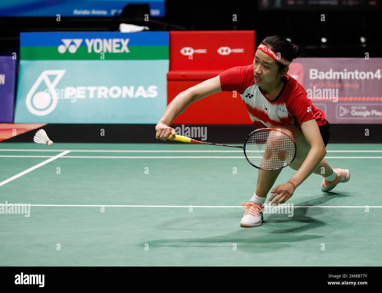 Kuala Lumpur, Malaysia - 13 Jan 2023 An Se Young of Korea in action during the Women's Single ...