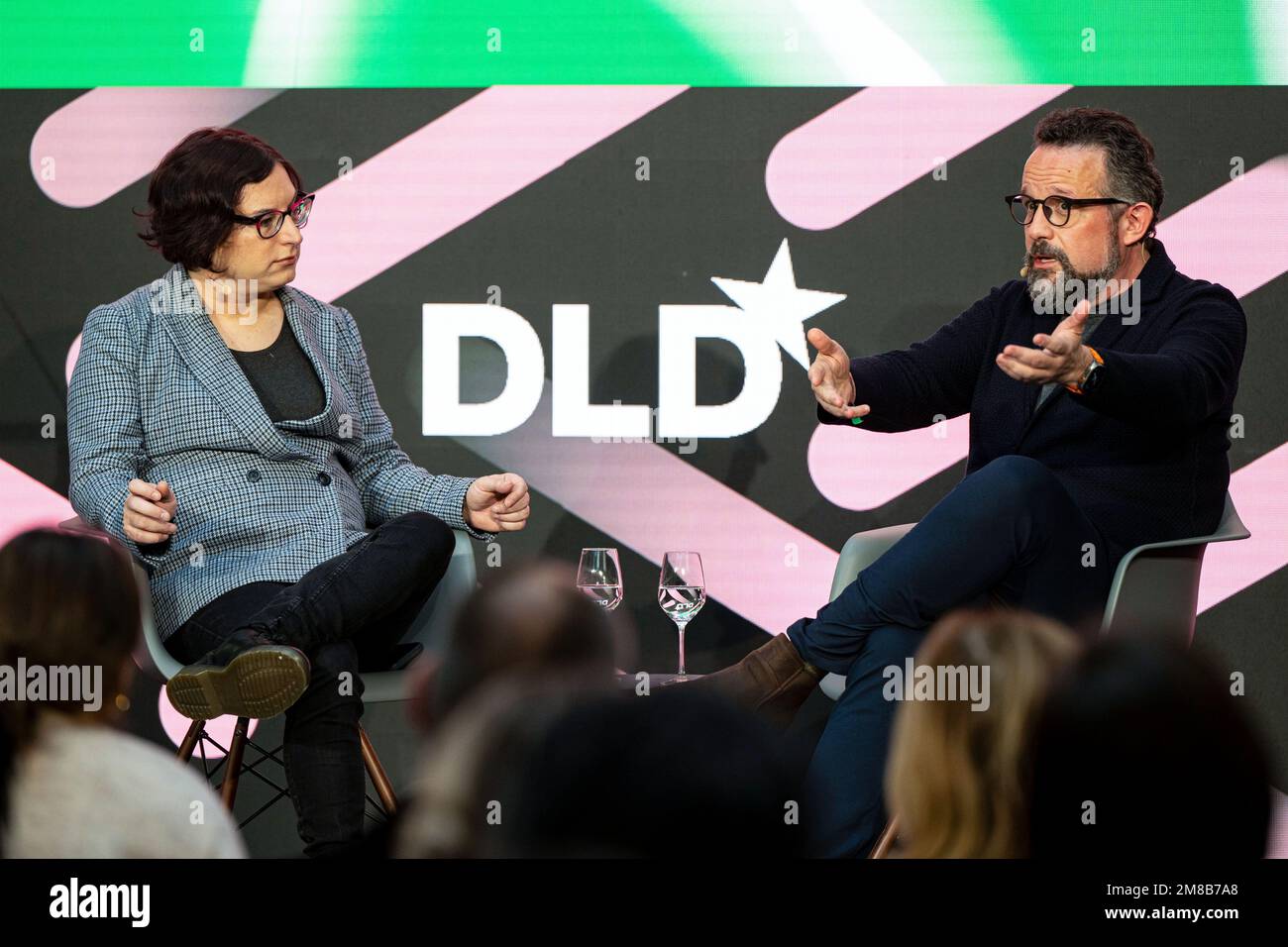 Munich, Germany. 13th Jan, 2023. Phil Libin, CEO of mmhmm, in ...