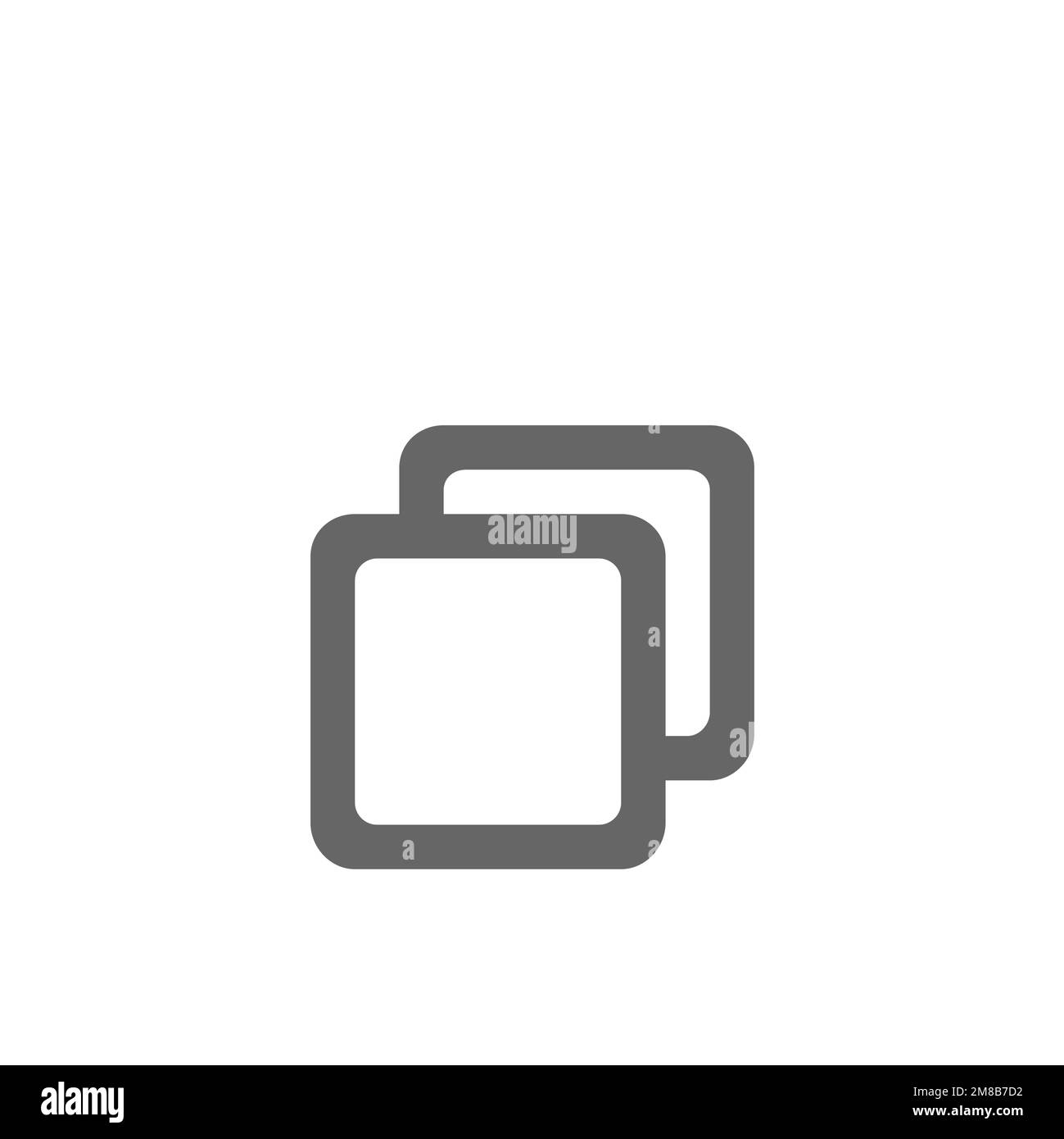 Copy file icon, graphic resource template, vector illustration Stock ...