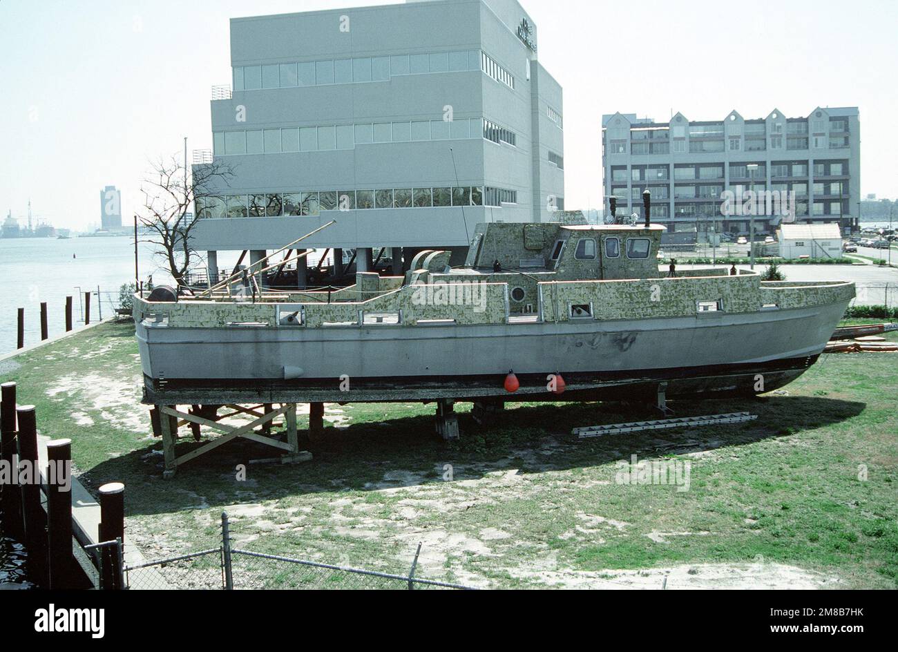 A starboard side view of a 65-foot patrol boat in the National Oceanic ...