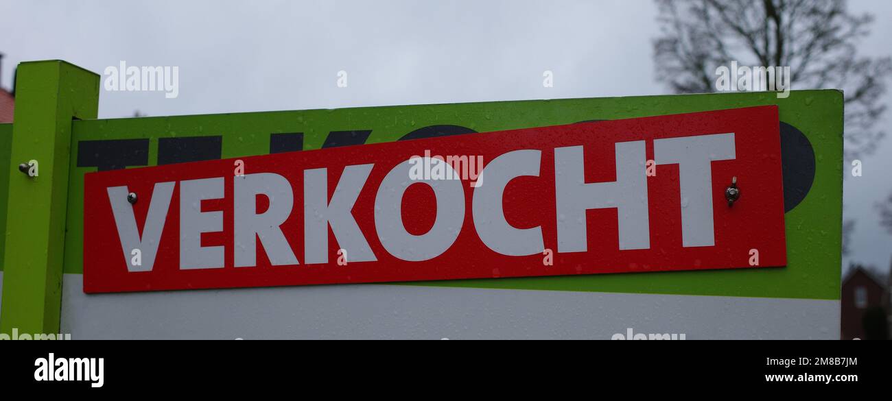 House has been sold. For sale is 'overwritten' with sold on the real ...