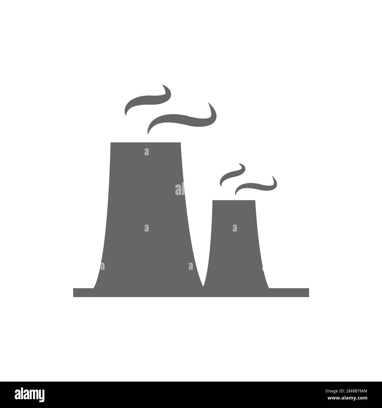 Chemical plant icons, graphic resource templates, vector illustrations ...