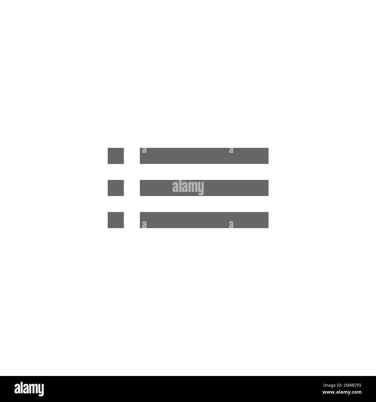 Bullet icons, graphic resource templates, vector illustrations Stock ...