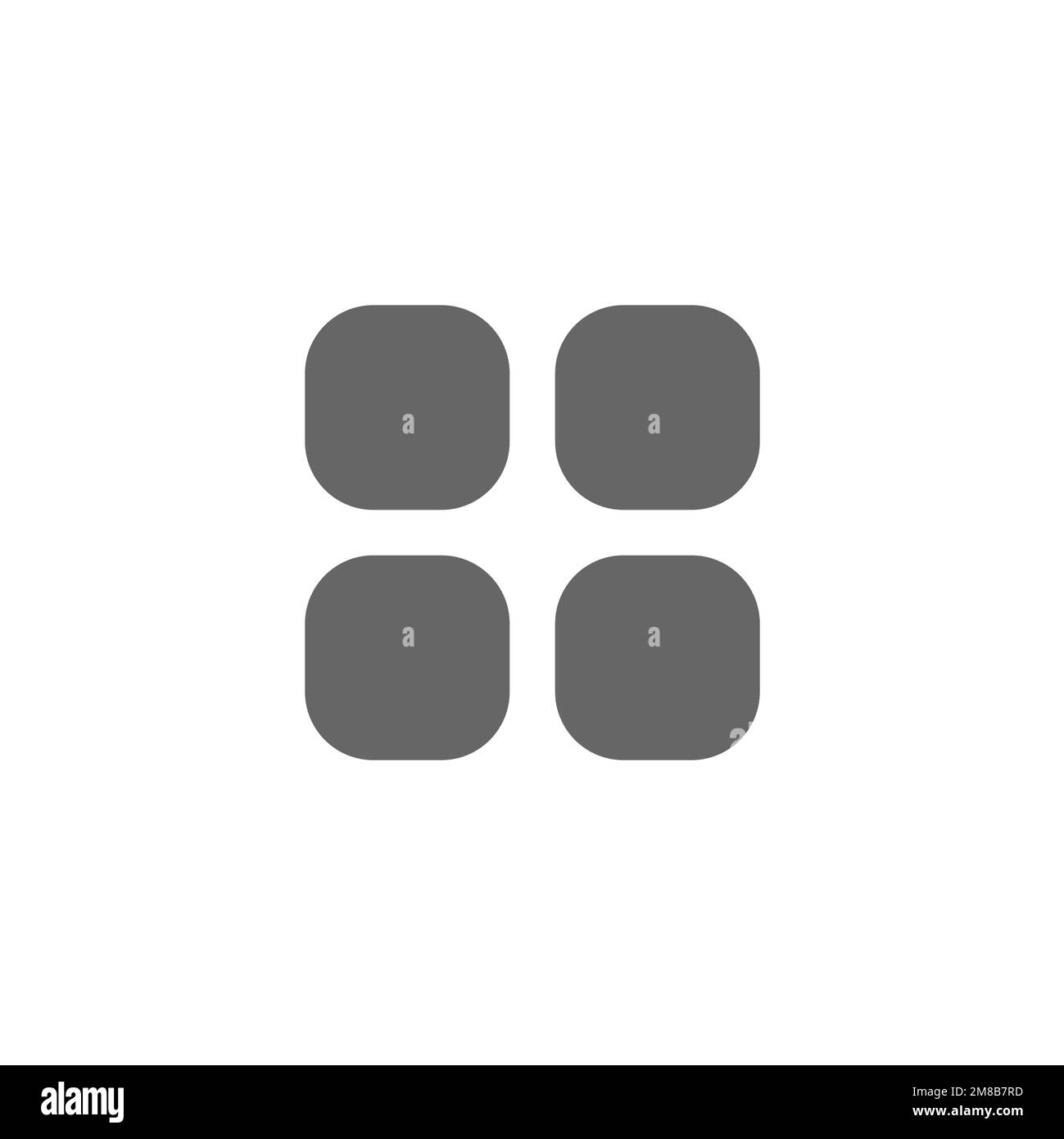 Main menu icon, graphic resource template, vector illustration Stock ...