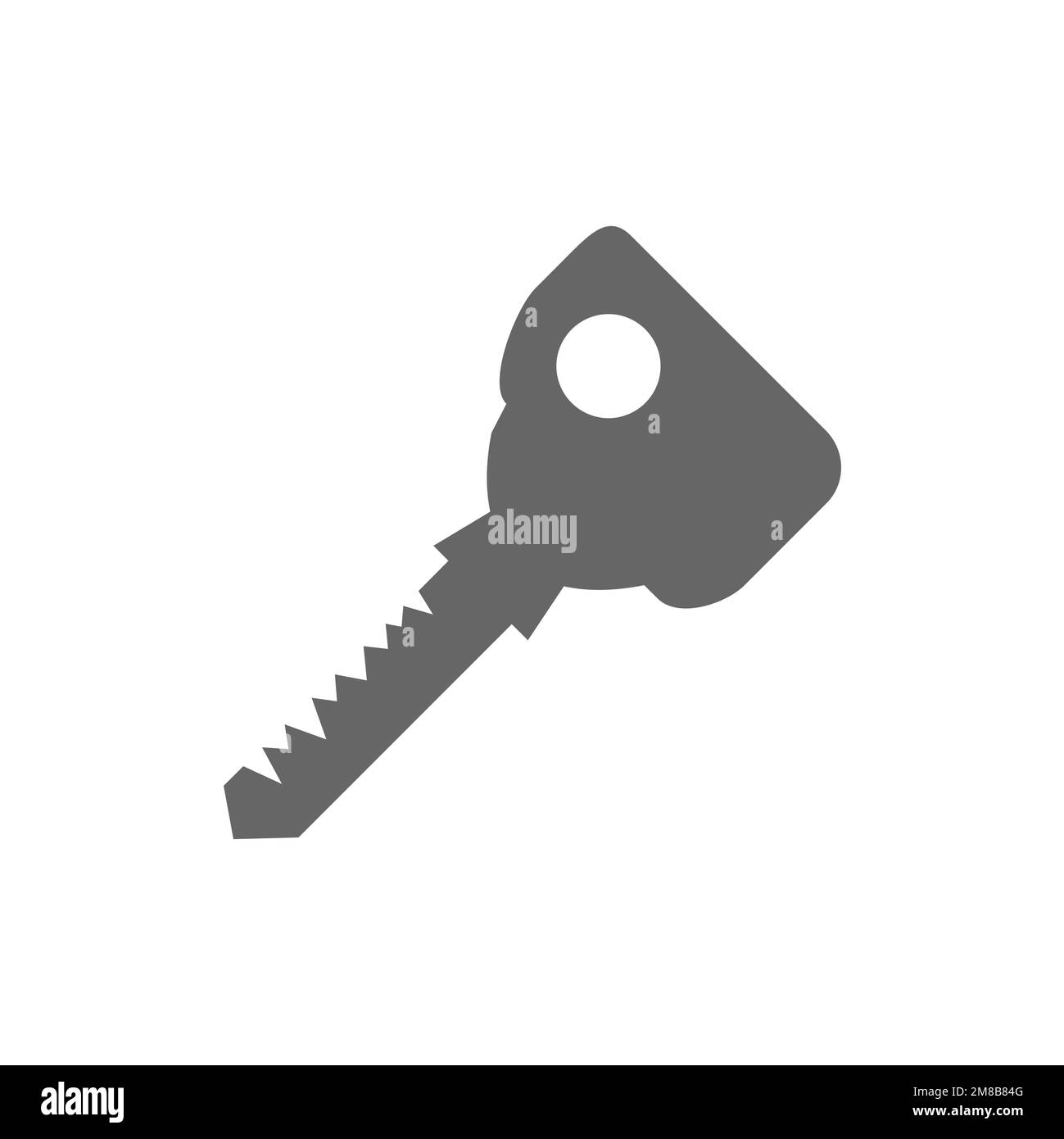 Modern key icon, graphic resource template, vector illustration Stock ...