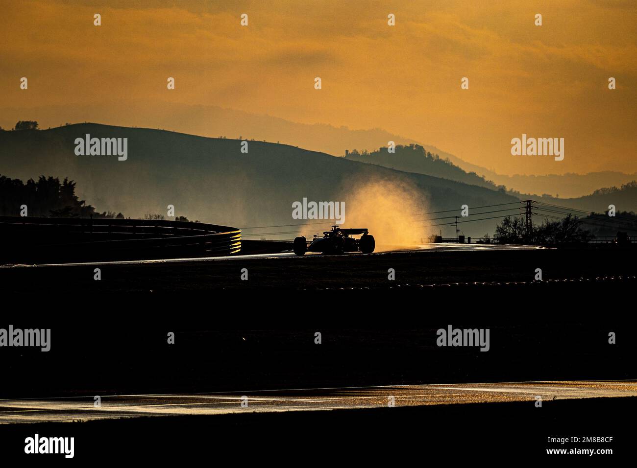 Fiorano, Italy. 27th Jan, 2022. #55 Carlos Sainz, Scuderia Ferrari ...