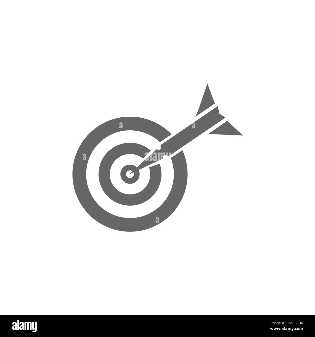 Bull's-eye icon, graphics resource template, vector illustration Stock ...