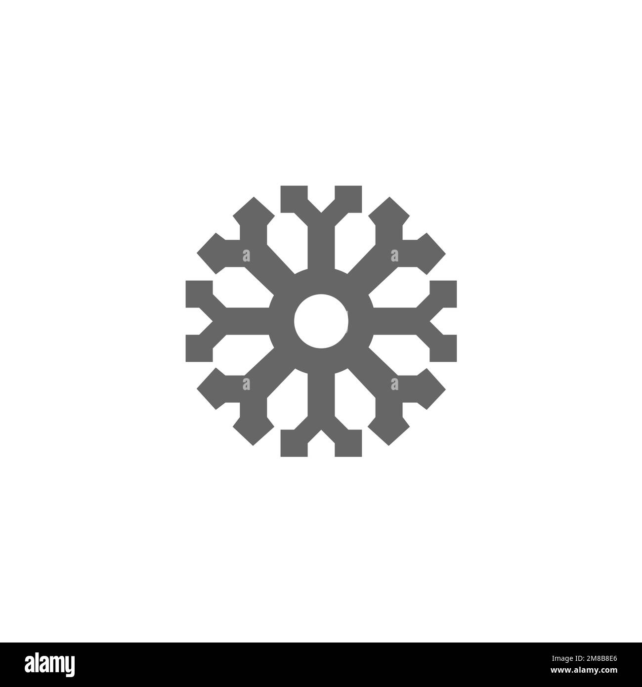 Frost icon, graphic resource template, vector illustration Stock Vector ...