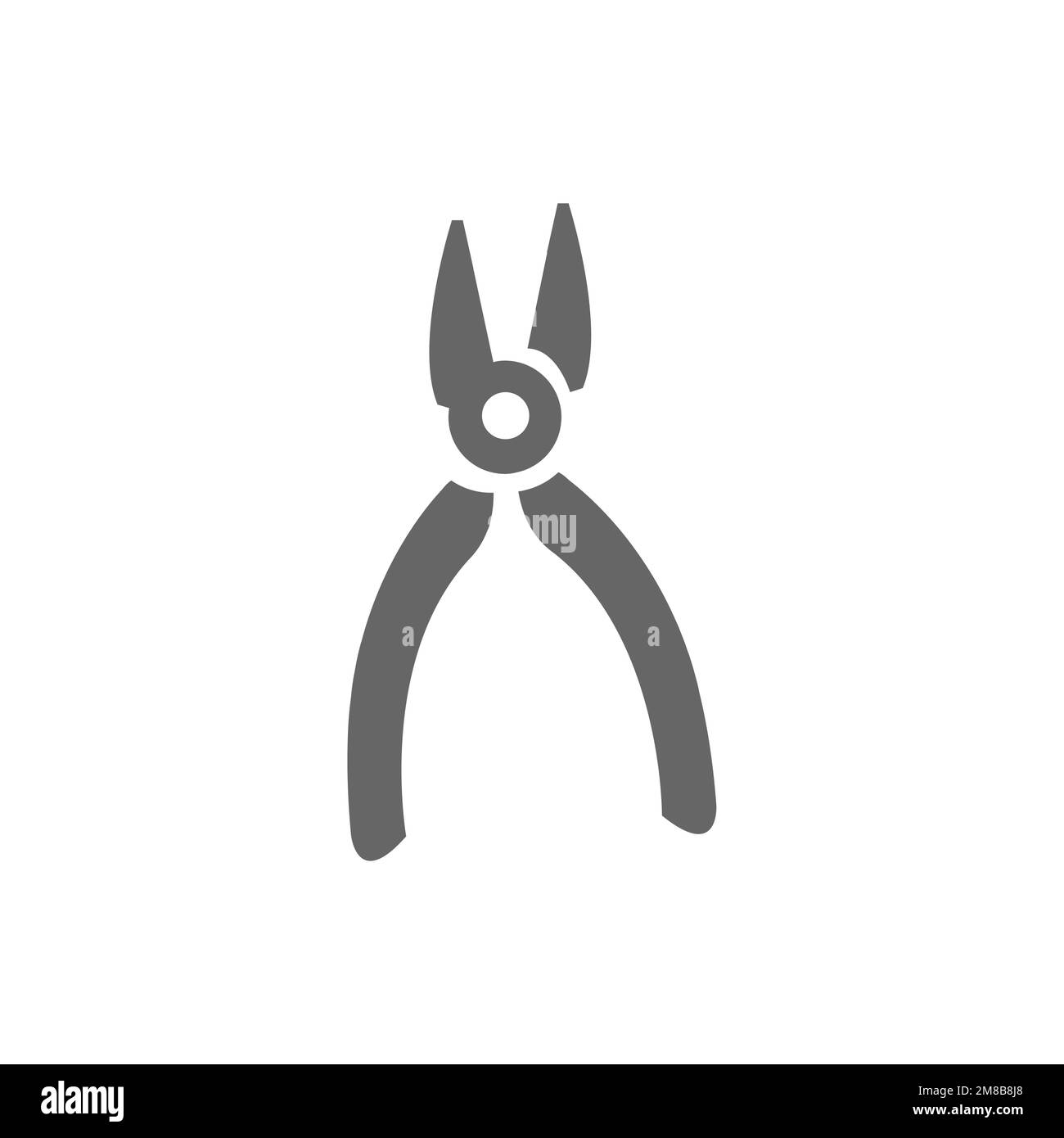 Pliers icon, graphic resource template, vector illustration Stock ...