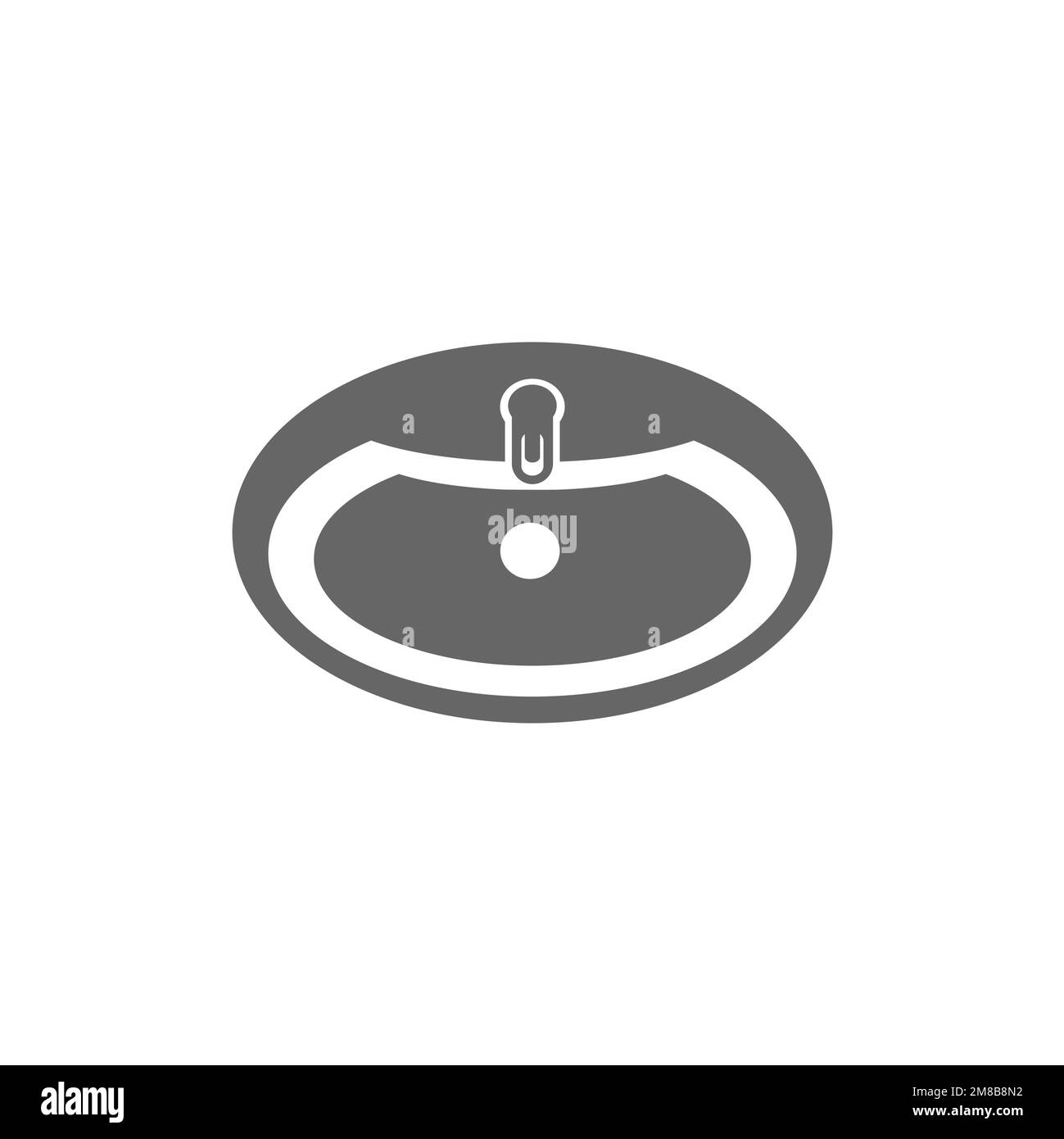 Wash basin icon, private manor graphic resource template, vector ...