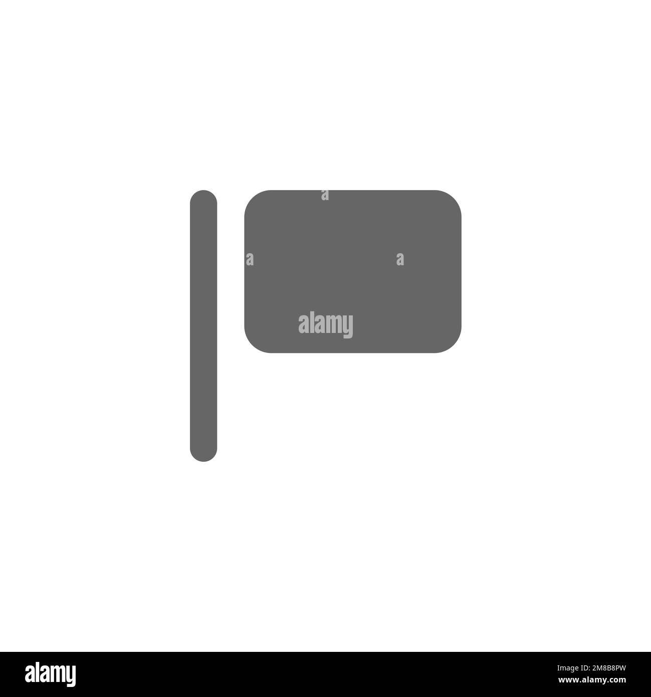 Flag icon, graphic resource template, vector illustration Stock Vector ...