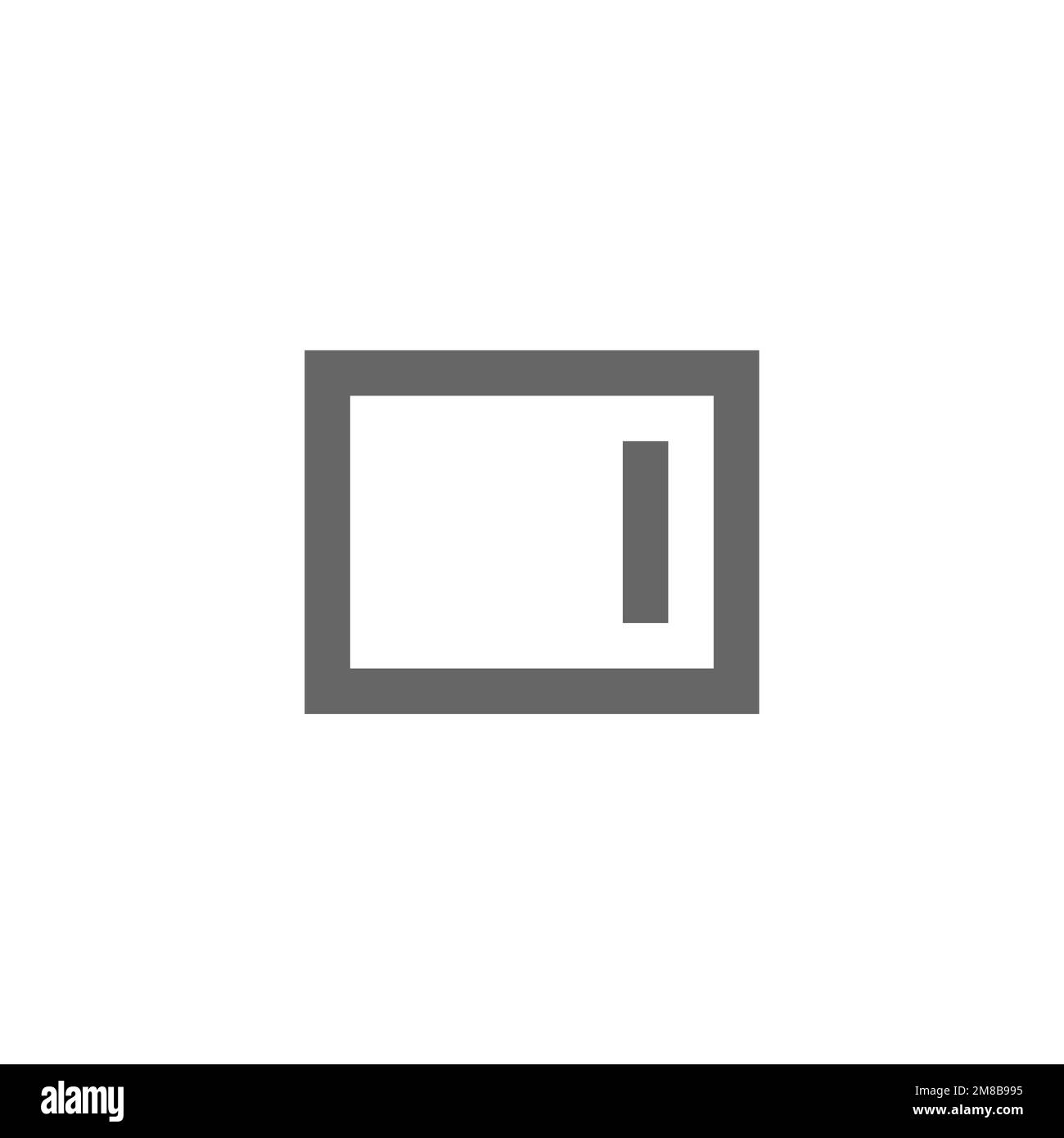 Right aligned icons, graphic resource templates, and vector ...