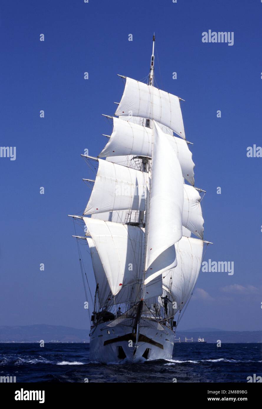 Indian barque INS Tarangini, Bay of Bengal, 1997 Stock Photo - Alamy