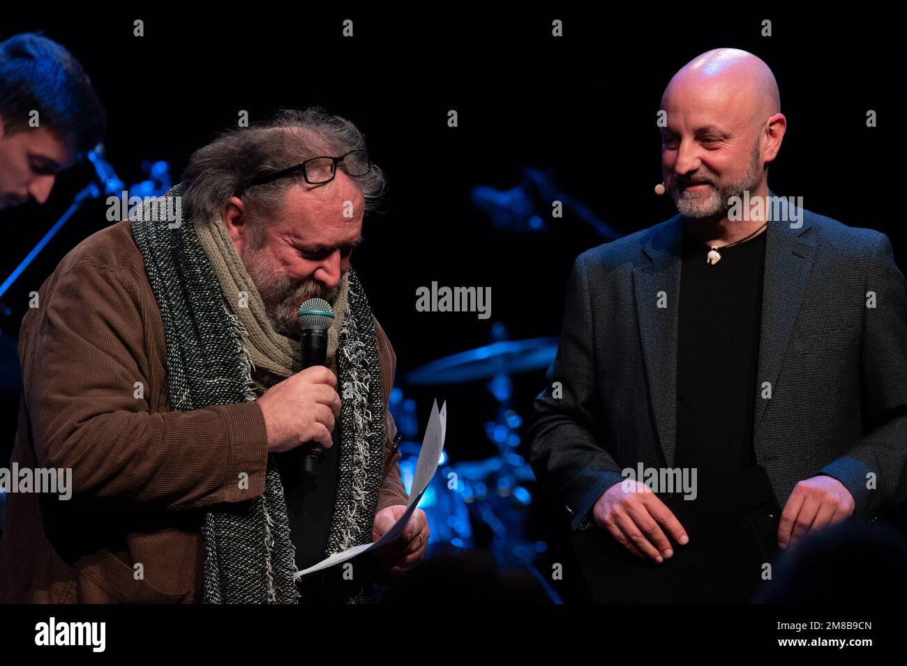 Auditorium Parco Della Musica, Roma, Italy, January 12, 2023, Poetry ...