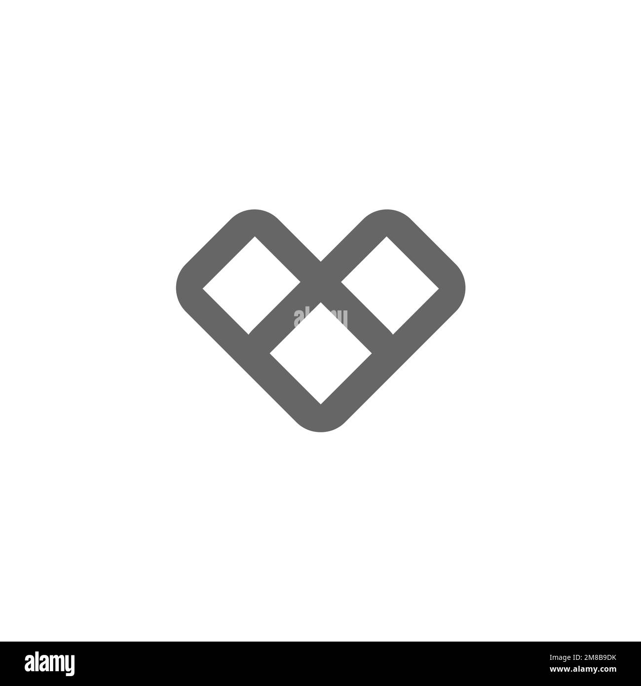 Building block icon, graphic resource template, vector illustration ...