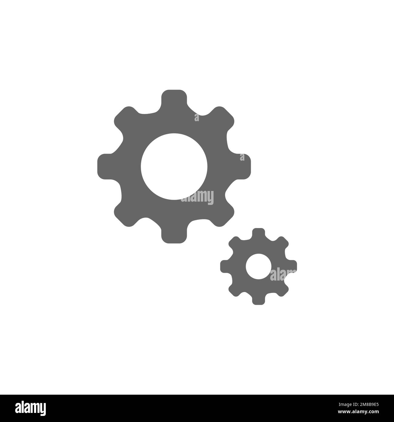 System settings icon, graphic resource template, vector illustration ...