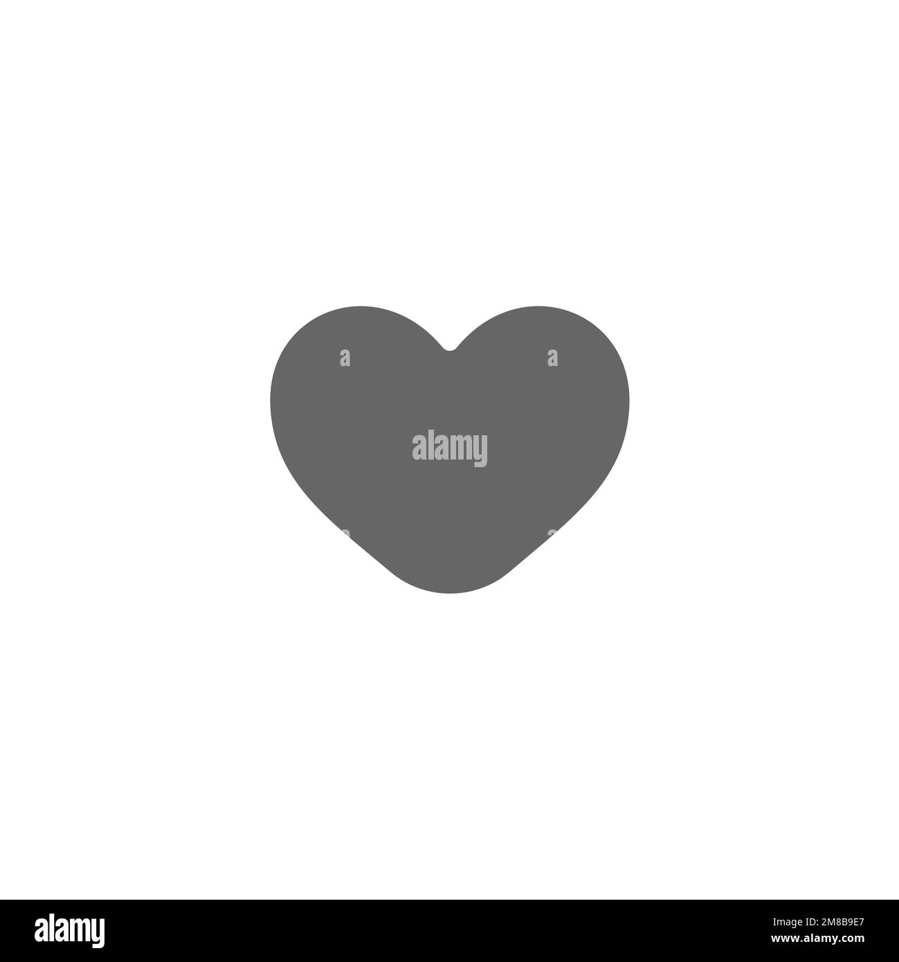 Heart icon, graphic resource template, vector illustration Stock Vector ...