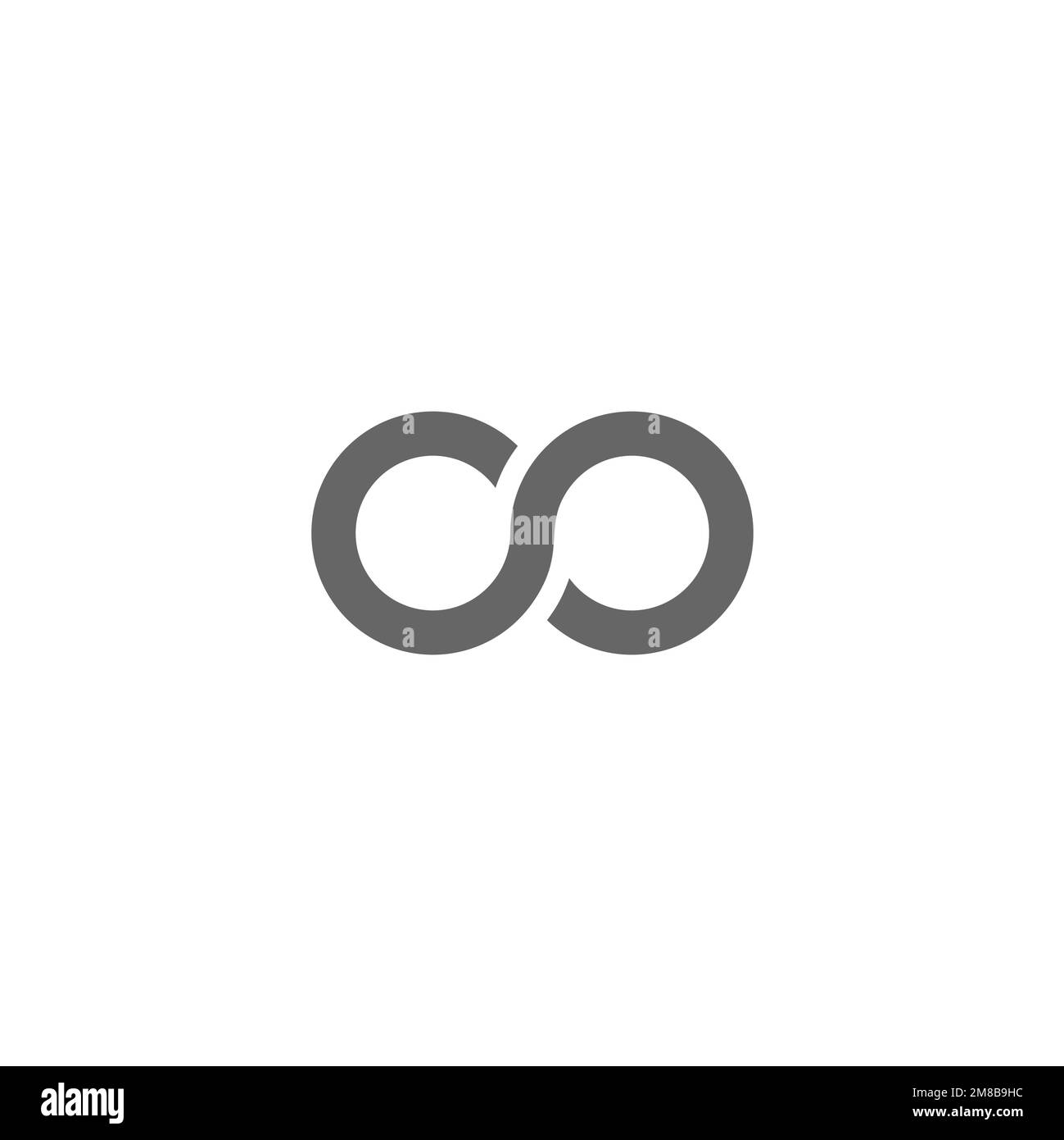 Positive infinity icon, graphic resource template, vector illustration ...