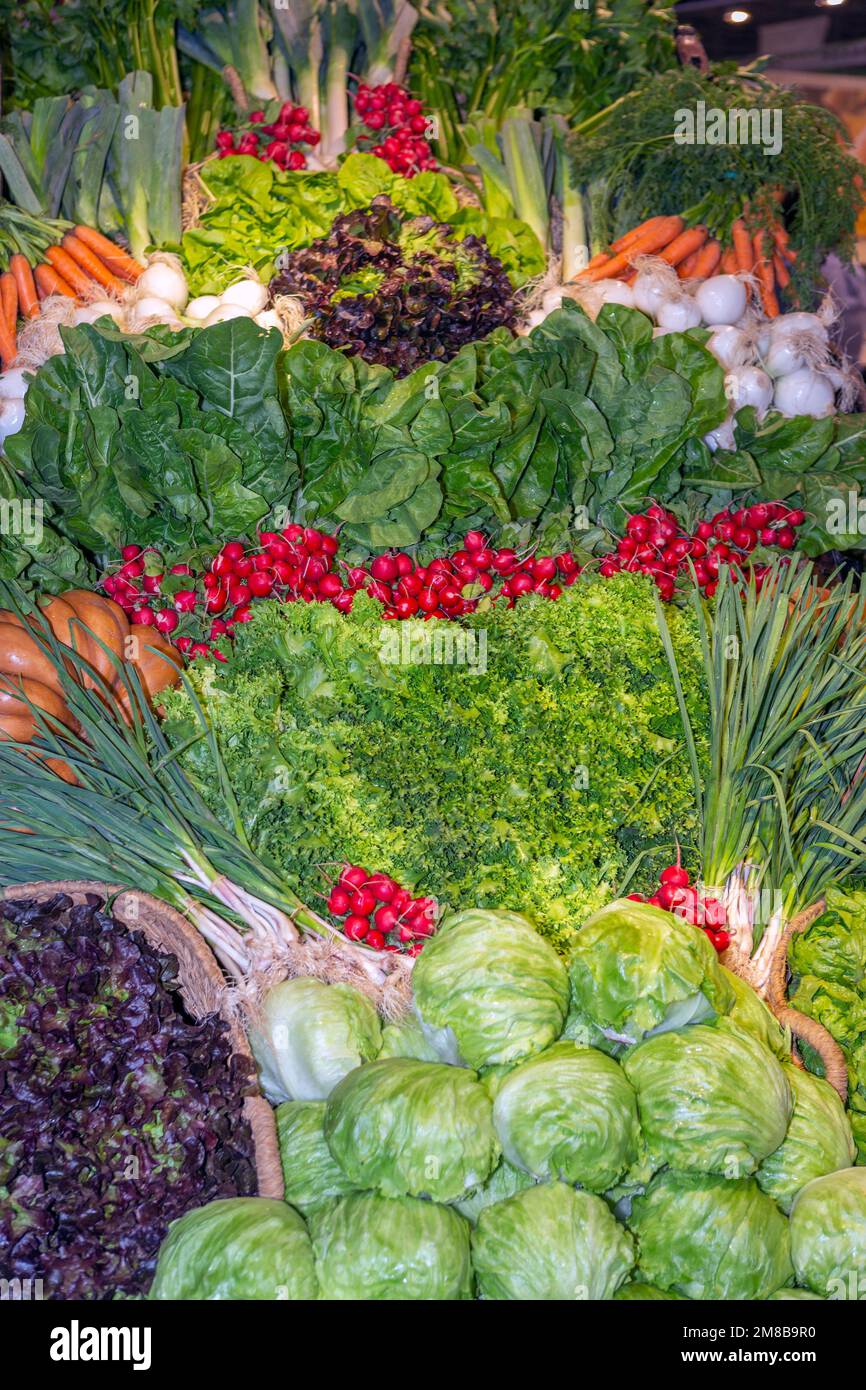 Large variety of vegetables hi-res stock photography and images - Alamy