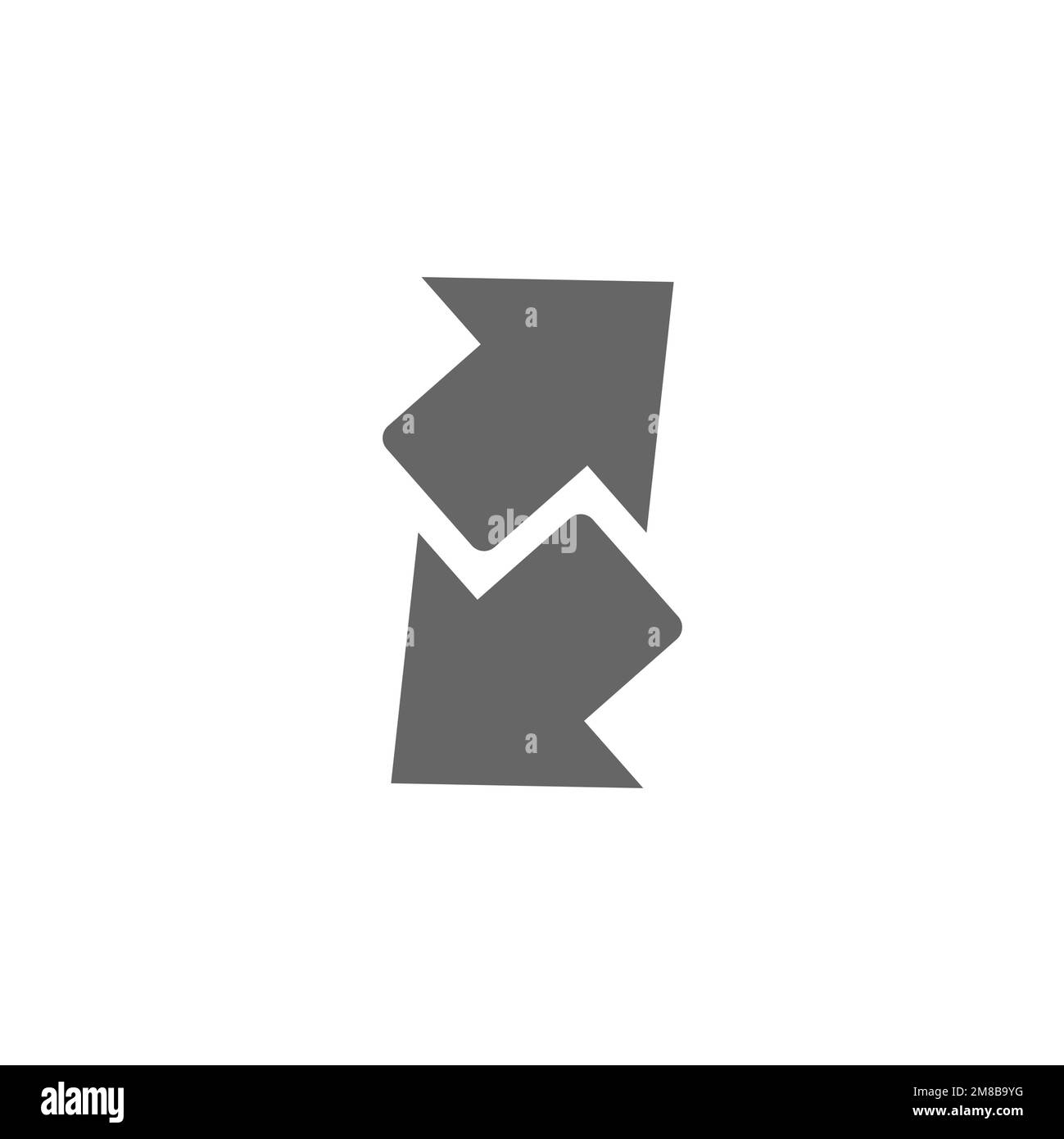 Oblique arrow icon, graphic resource template, vector illustration ...
