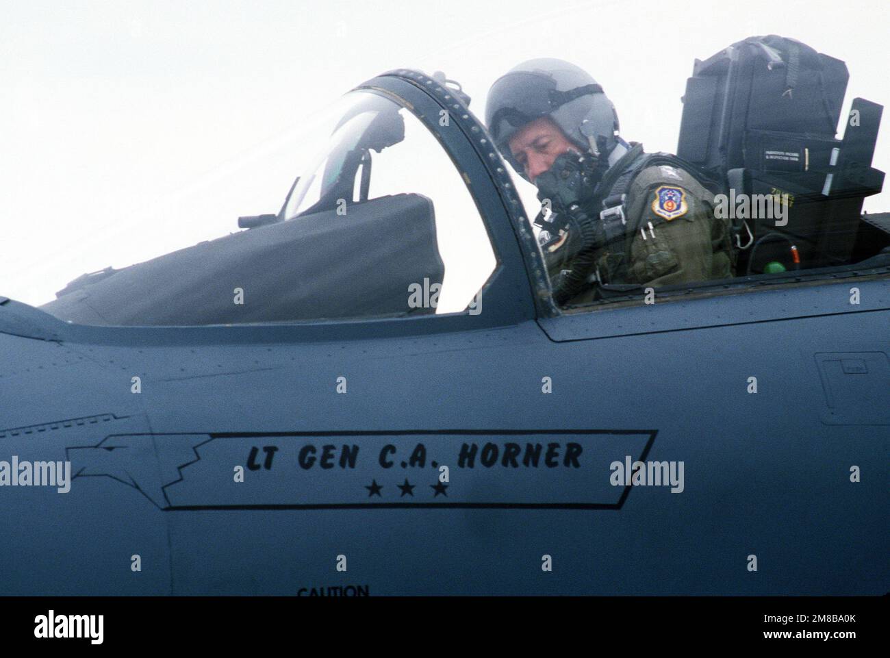 Lieutenant General Charles A. Horner, Commanding Gerneral, 9th Air ...