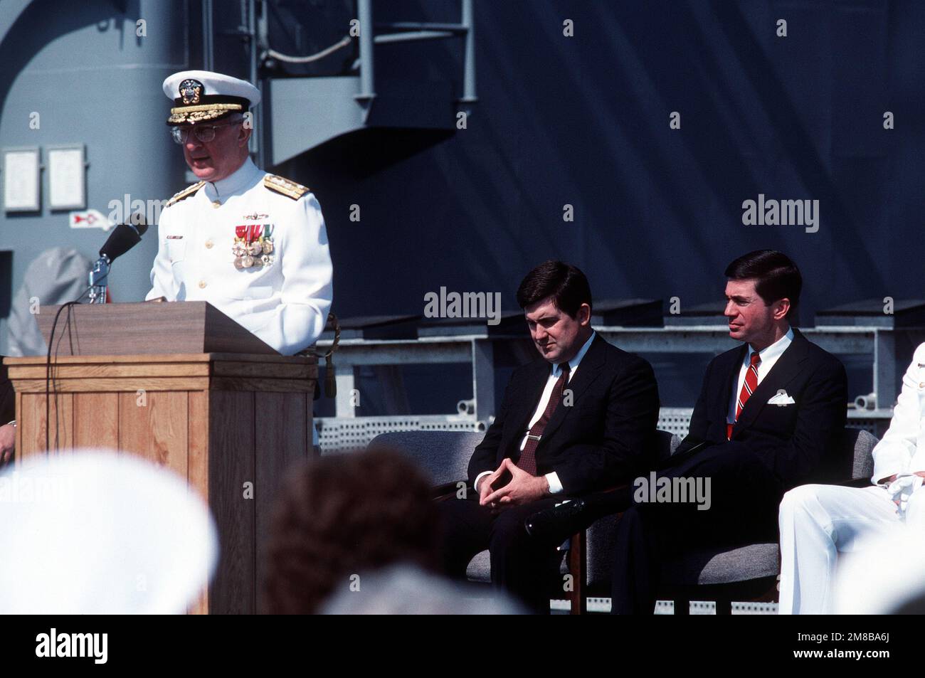 VADM John W. Nyquist, assistant chief of naval operations, Surface ...