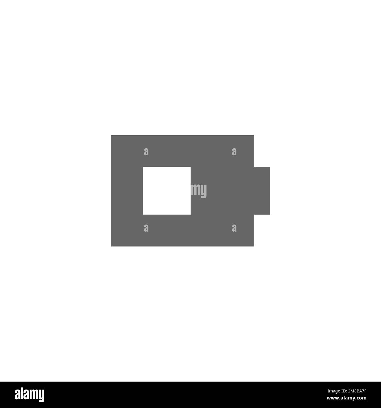 Battery icon, graphic resource template, vector illustration Stock ...