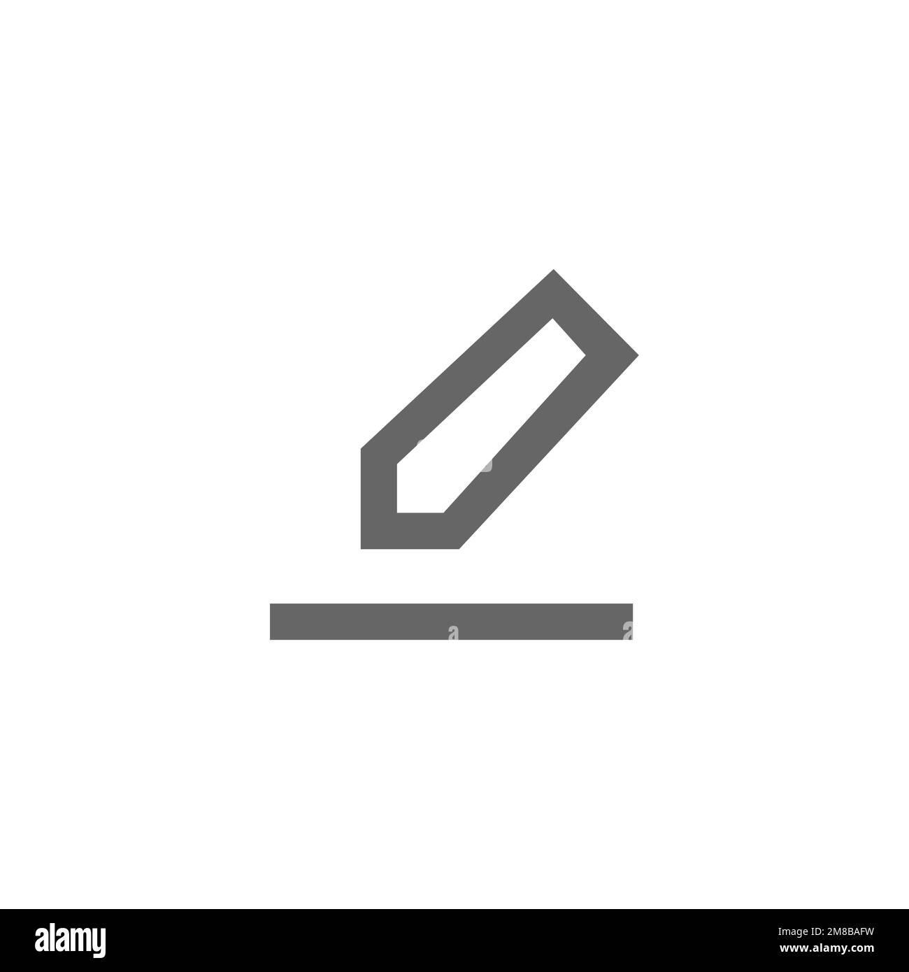 Edit icon, graphic resource template, vector illustration Stock Vector ...