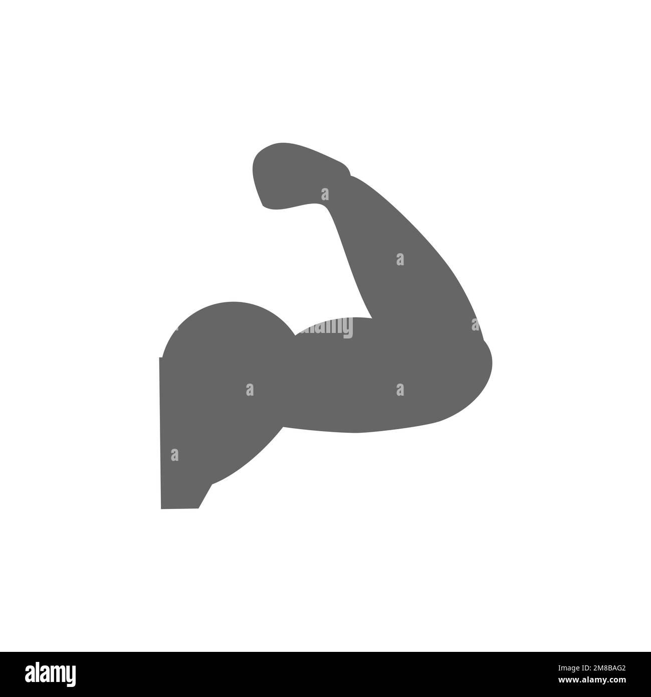 Biceps icon, graphic resource template, vector illustration Stock ...