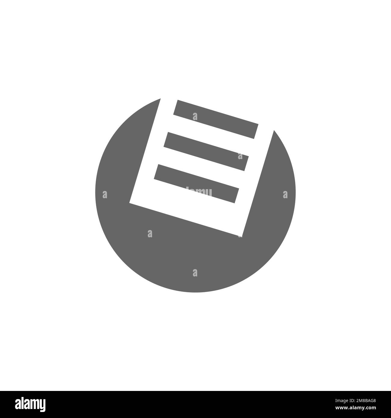 Draft icon, graphic resource template, vector illustration Stock Vector ...