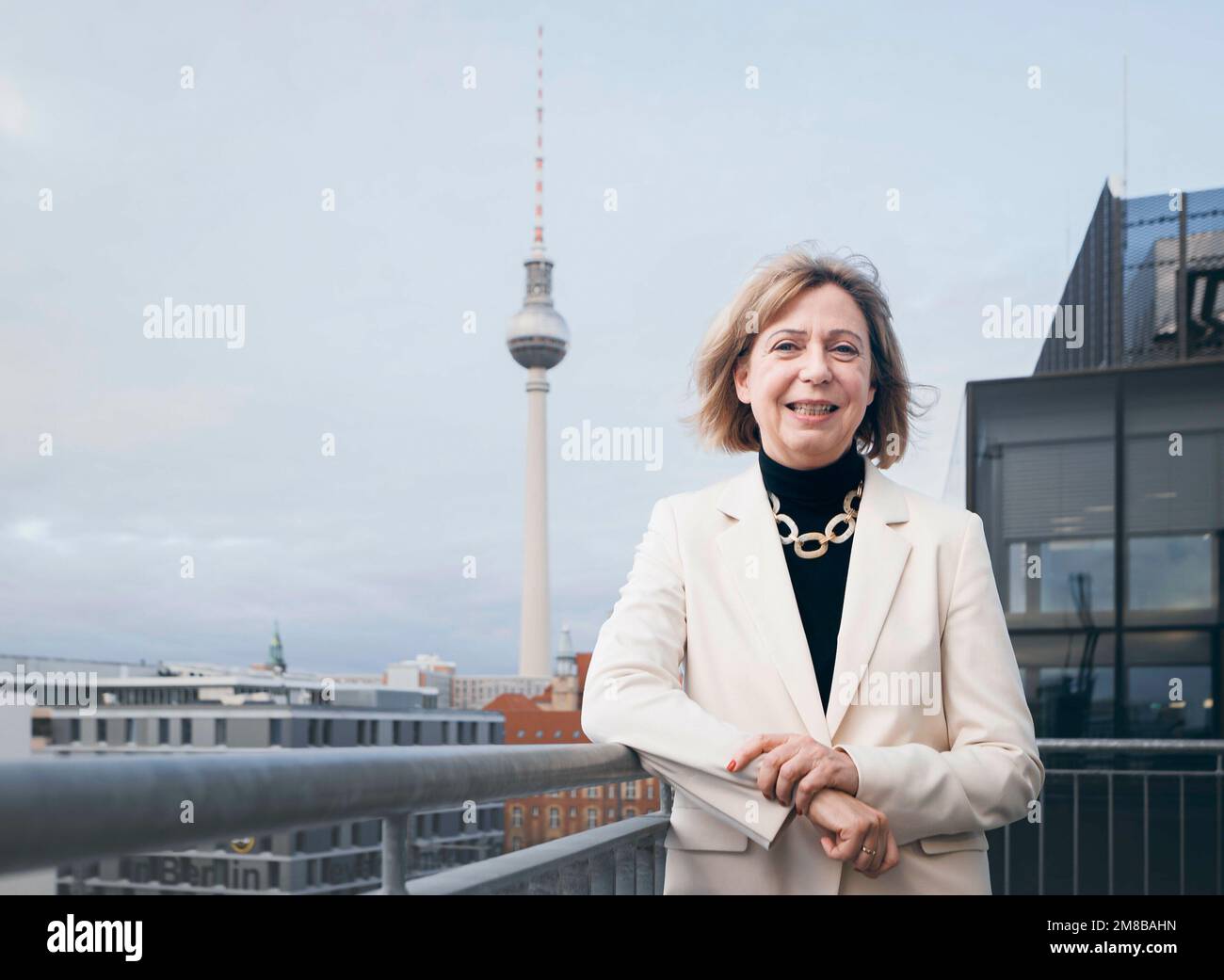 Berlin, Deutschland. 13th Jan, 2023. Anja Mikus, Management Chairwoman ...