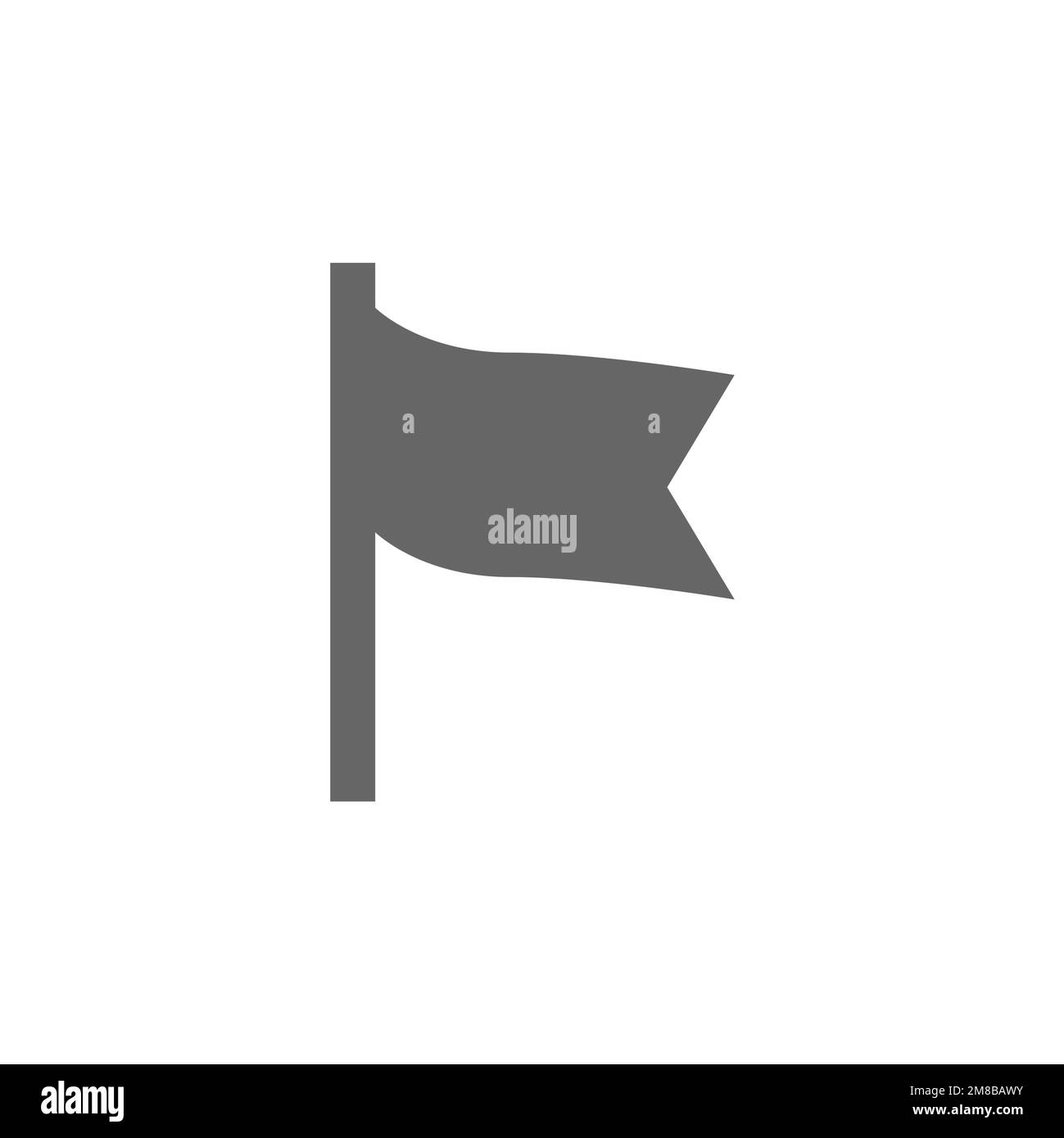 Flag icon, graphic resource template, vector illustration Stock Vector ...