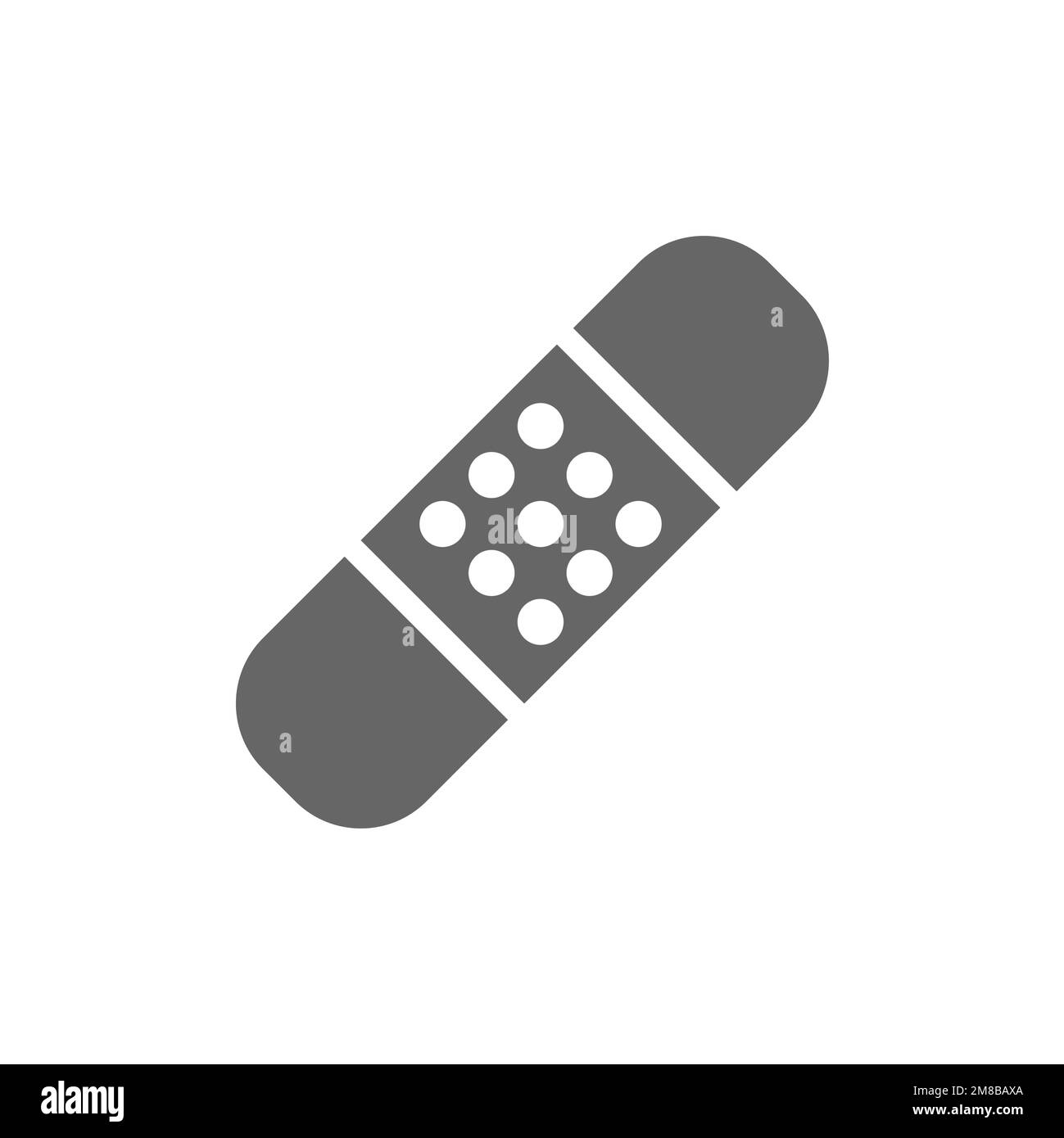 Band aid icon, graphic resource template, vector illustration Stock ...