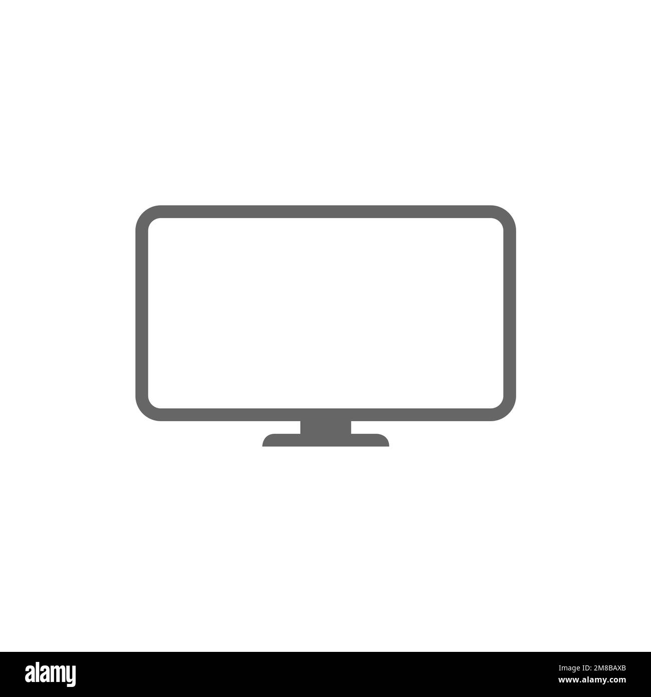 Narrow edge display icons, graphics resource templates, vector ...