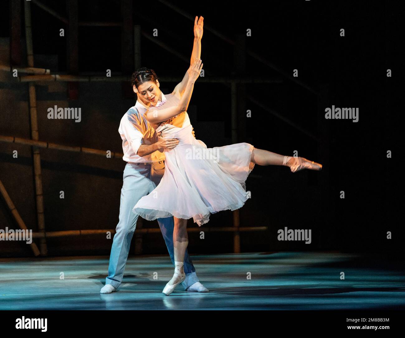 New York, United States. 12th Jan, 2023. Dress rehearsal for Romeo and ...