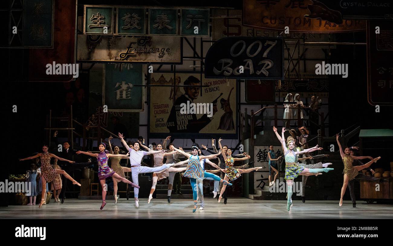 New York, United States. 12th Jan, 2023. Dress rehearsal for Romeo and ...