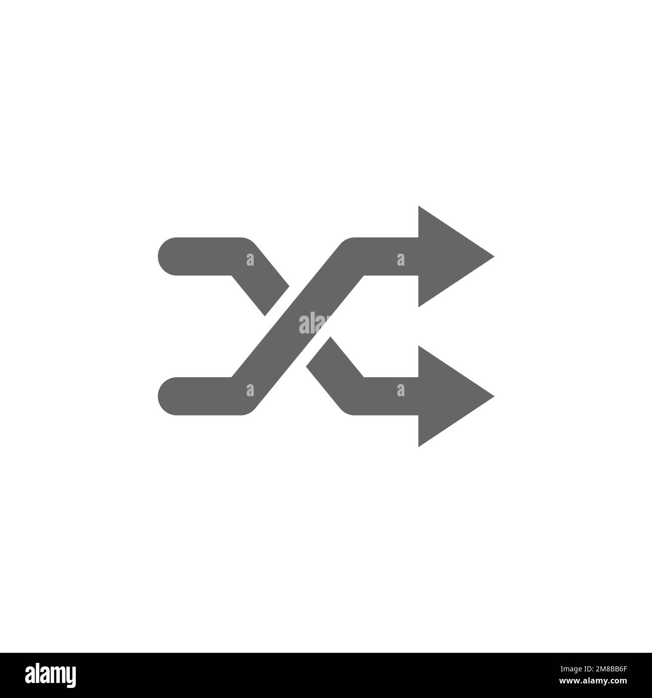 Cross arrow icon, graphic resource template, vector illustration Stock ...