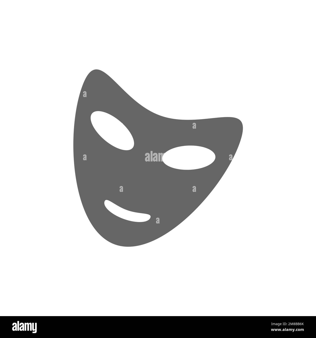 Mask icon, graphic resource template, vector illustration Stock Vector ...