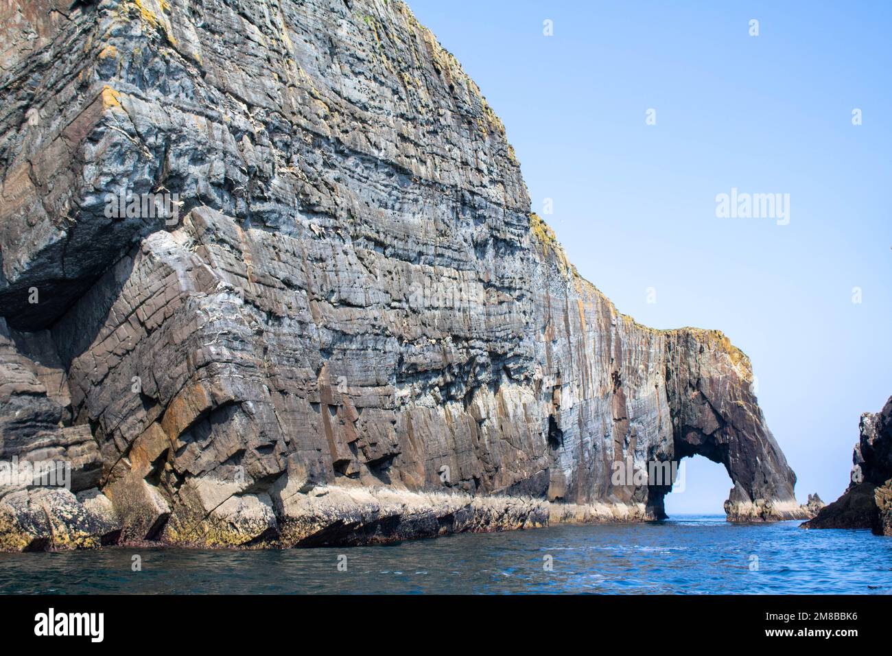 A bull rock lighthouse in Beara West Cork Ireland Stock Photo - Alamy