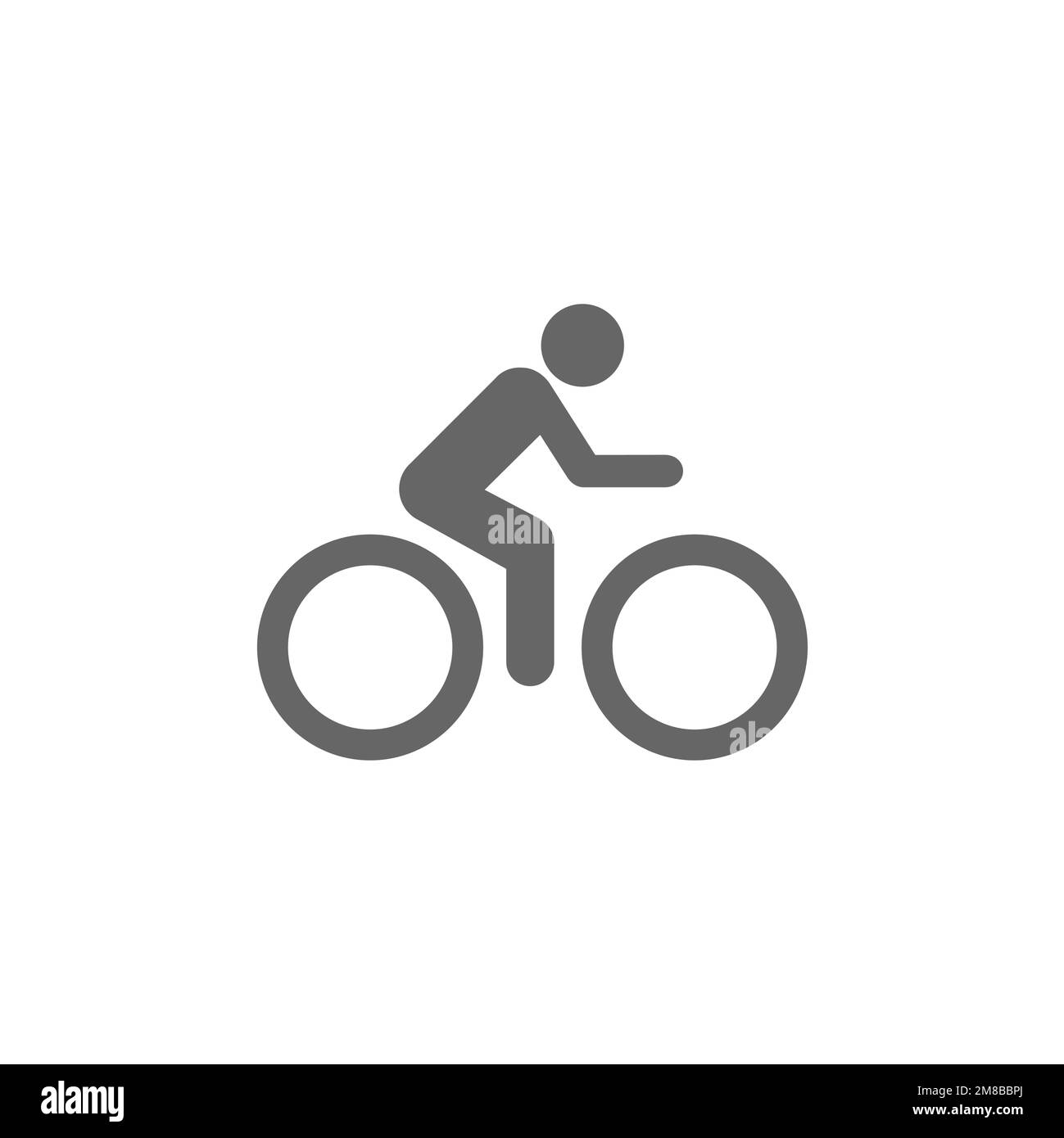 Cycling icon, graphic resource template, vector illustration Stock ...
