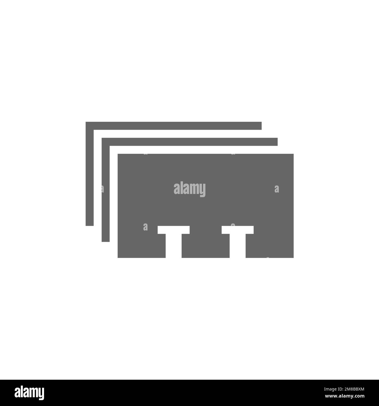 Small card icons, graphic resource templates, vector illustrations ...