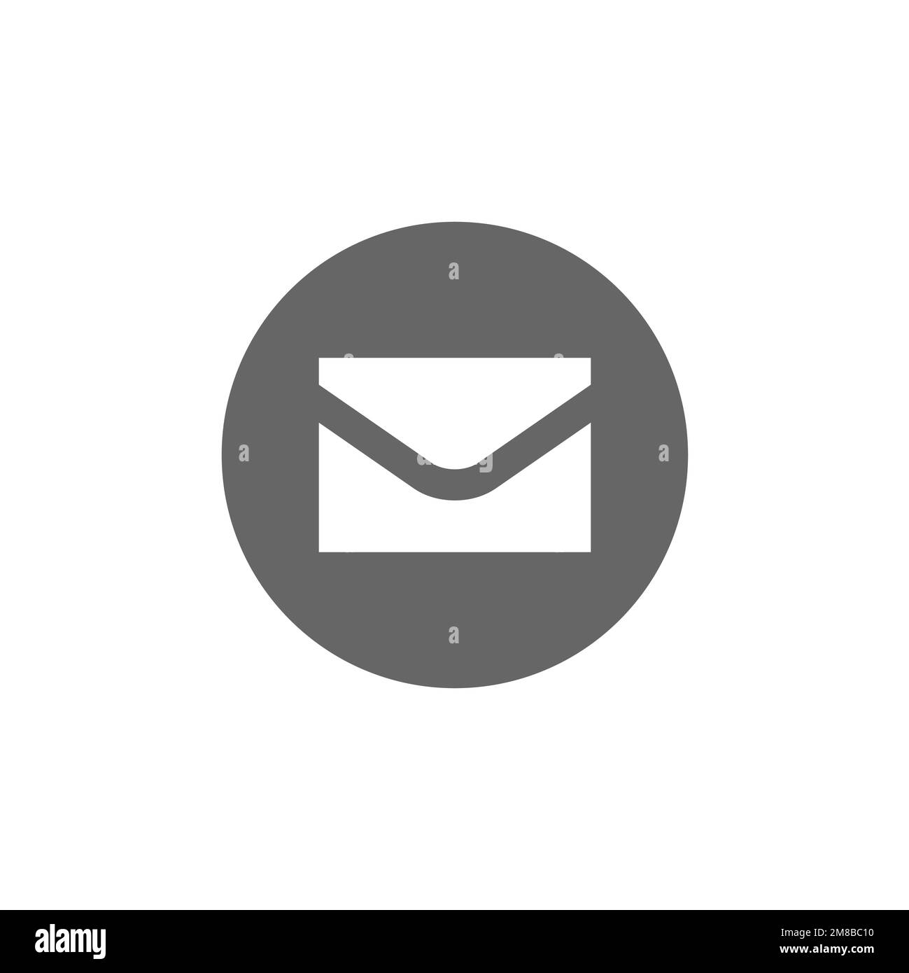 Mail icon, graphic resource template, vector illustration Stock Vector ...