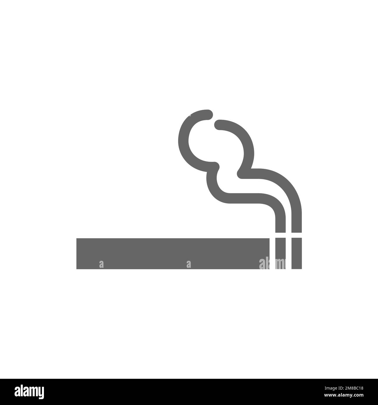 Smoking icon, graphic resource template, vector illustration Stock ...