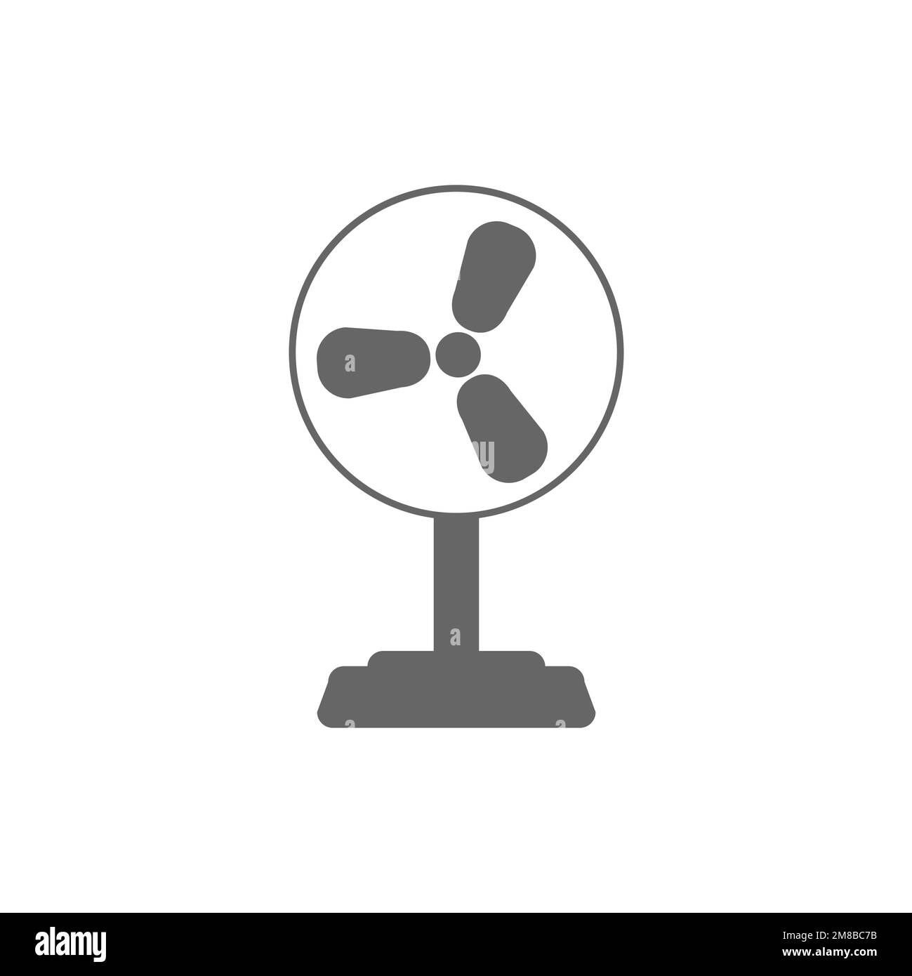 Fan icon, graphics resource template, vector illustration Stock Vector ...