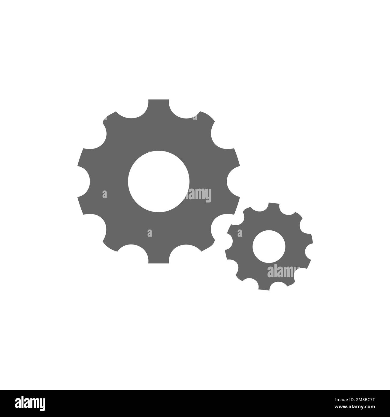 System settings icon, graphic resource template, vector illustration ...