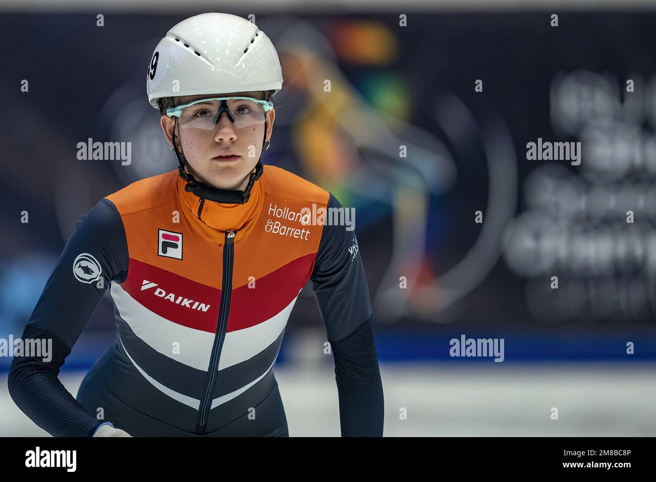 GDANSK - Poland, 13/01/2023, Selma Poutsma during 1500 meters on day 1 ...