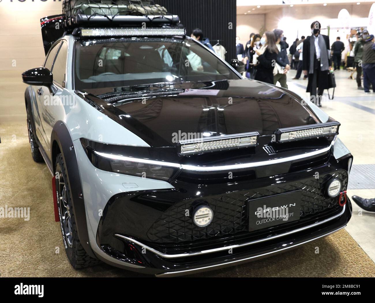 Chiba, Japan. 13th Jan, 2023. Japan's automobile giant Nissan Motor displays concept vehicle ...